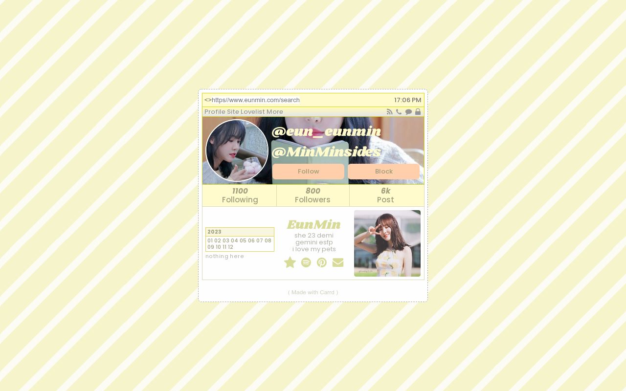 EunMin's profile